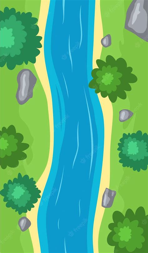 River Creek Clipart Transparent Background Stone Creek River Clipart