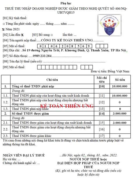 Download 100 mẫu phụ lục hợp đồng giảm thuế gtgt cập nhật mới nhất