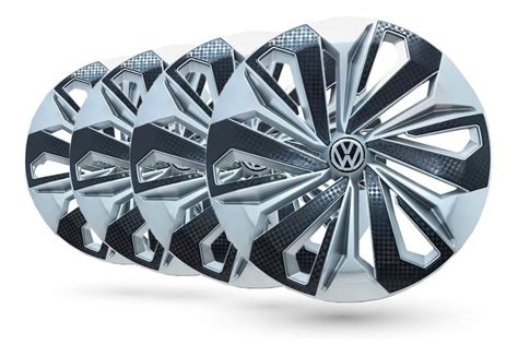 Juego De Tazas Deportivas Rodado Vw Gol Trend Voyage Fersans