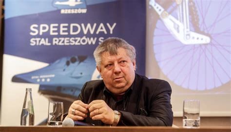 Prezes Stali Rzeszów Ireneusz Nawrocki jest rozgoryczony brakiem