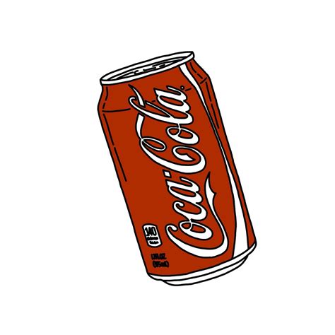Dibujo De Una Lata De Coca Cola