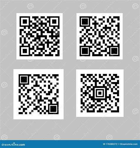 Bar Code Product Barcodes And QR Codes For Digital Laser Scanning On