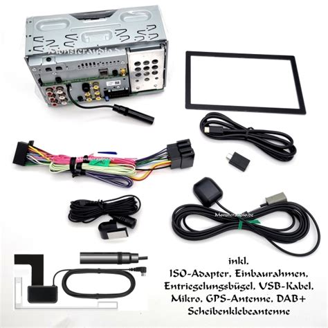 Monsteraudio JVC KW M875DBW 2 DIN Autoradio Mit WiFi Touchscreen