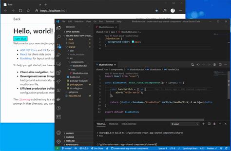 best way to spin up a react plus asp net core web api application consumindo uma com iv vrogue
