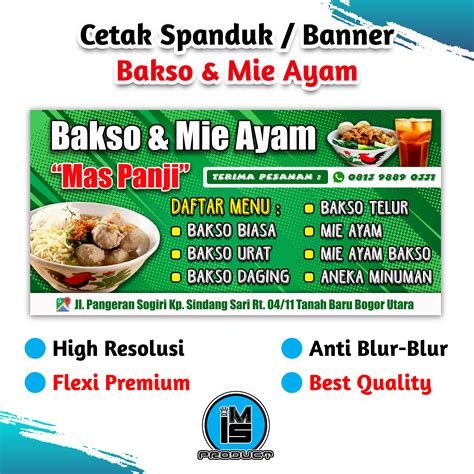 Contoh Desain Banner Bakso Goreng Contoh Desain Banner Spanduk Porn