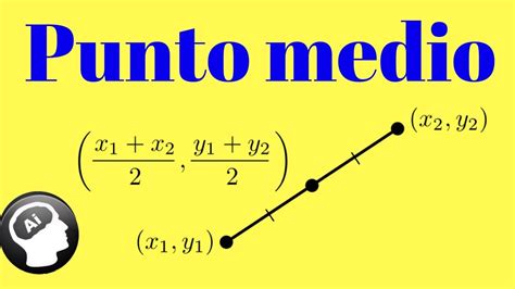 Calcular Las Coordenadas Del Punto Medio De Un Segmento 2 3 Y 4 7