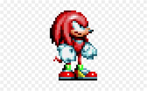 Sonic Mania Knuckles Pixel Art Maker Sonic Mania PNG FlyClipart