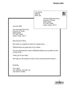 Fillable Online Sample Letter Webdoc Fax Email Print PdfFiller