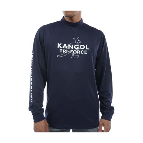 楽天市場カンゴール トライフォース KANGOL TRIFORCE モックネック長袖TシャツGDOゴルフショップ 楽天市場店