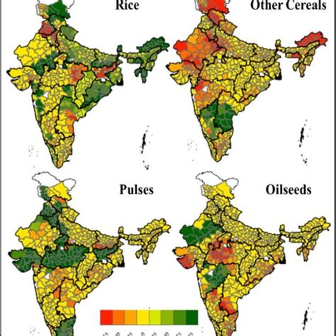 optimal cropping pattern in india as percentage of net cropped area in download scientific