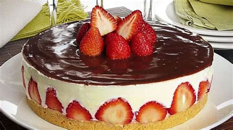 Torta Suprema De Morango Cream Cheese Tudo De Receitas
