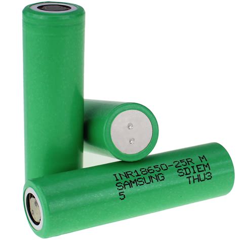 AKUMULATOR LITOWO JONOWY WYSOKOPRĄDOWY INR 18650 25R SAMSUNG 2500mAh