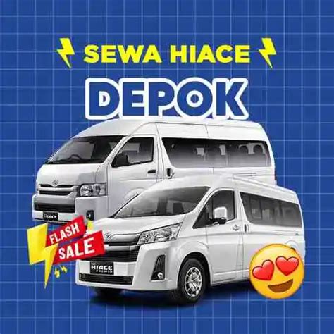 Sewa Hiace Depok Premio Luxury Commuter Termurah