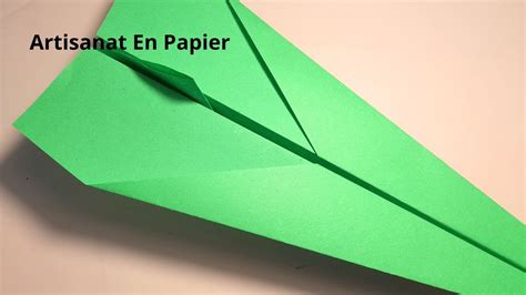 Le Plus Beau Avion En Papier Du Monde Avion En Papier Artisanat En