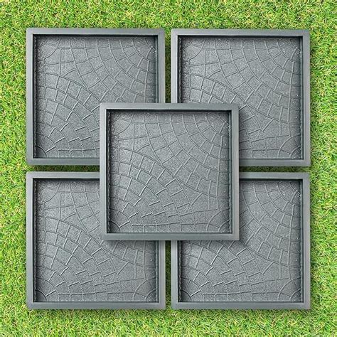 Amazon BETONEX Plastic Molds Concrete Set Patio Paving Mold 5 Pcs