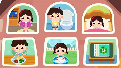 Anak Anak Belajar Kebiasaan Baik Sehari Hari BabyBus Bahasa Indonesia