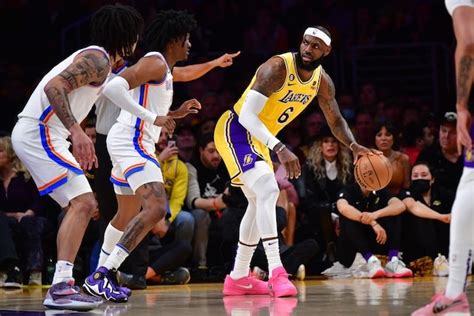 Recap LeBron James Breaks Scoring Record But Lakers Lose To Thunder