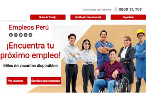 Buscas Trabajo Ingresa Al Link Del Portal Empleos Para Oportunidades