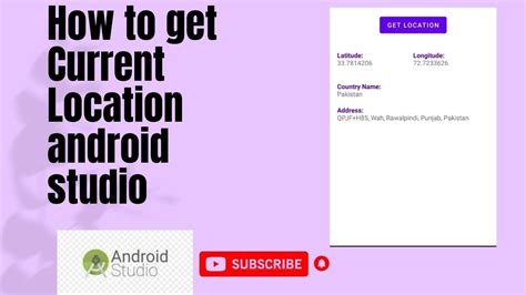 How To Get Current Location In Android Studio Current Location