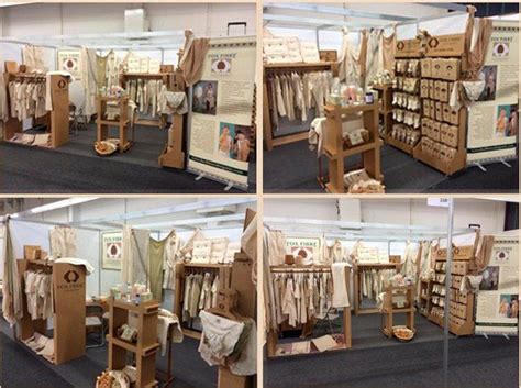 Stand Biocultura diseñado en cartón para la firma Organic Cotton