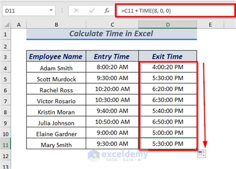 How To Calculate Time In Excel Possible Ways Exceldemy