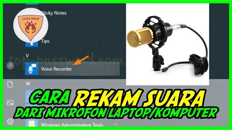 Cara Merekam Suara Dari Speaker Laptop Atau Komputer Secara Jernih Dan