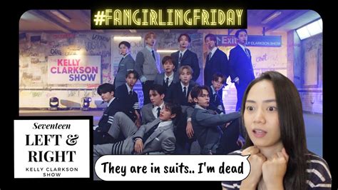 Retired Dancer Reacts To SEVENTEEN LEFT RIGHT KELLY CLARKSON SHOW