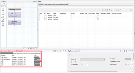SAP HANA Calculation View Version Rollback SAP Community
