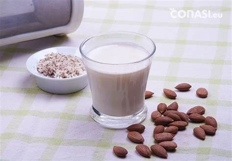 Cómo hacer leche de almendras en casa Leche vegetal saludable