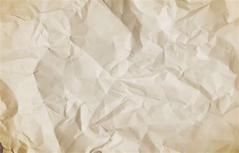 Textura De Papel Arrugado Material De Superficie En Blanco Arrugado O