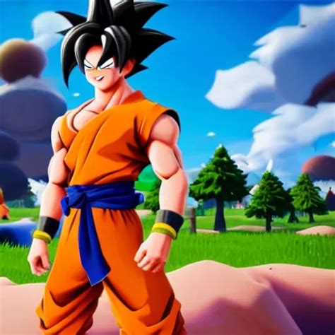 Son Goku In Fortnite Stable Diffusion OpenArt