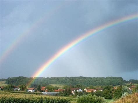 Regenbogen Natur Kostenloses Foto Auf Pixabay