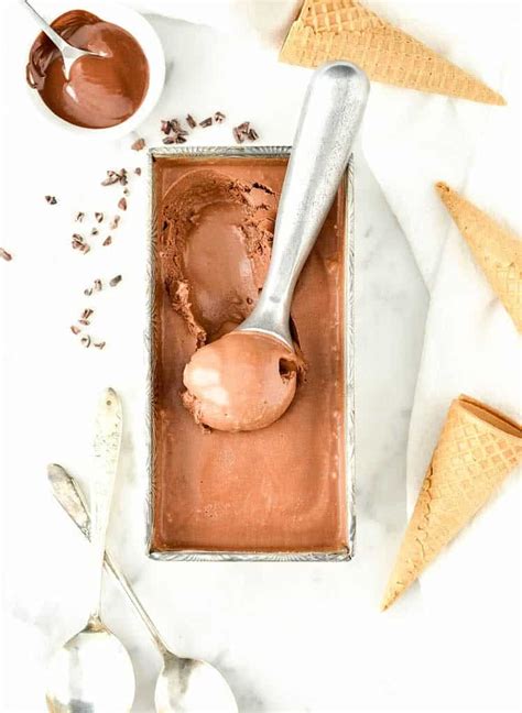 Paleo Chocolate Ice Cream With Sea Salt JoyFoodSunshine