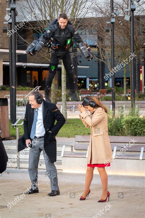 Richard Browning Piers Morgan Susanna Reid Editorial Stock Photo