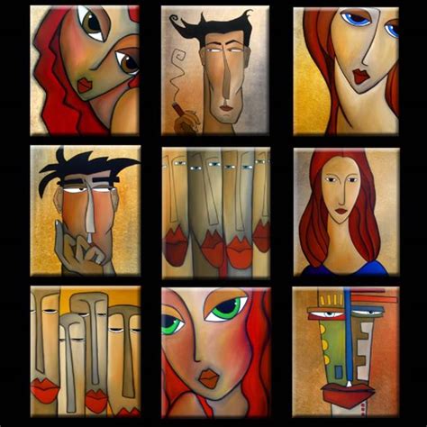 Faces Samples By Thomas C Fedro From