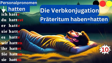 Deutsch A1 1 Verbkonjugation haben und sein im Präsens und