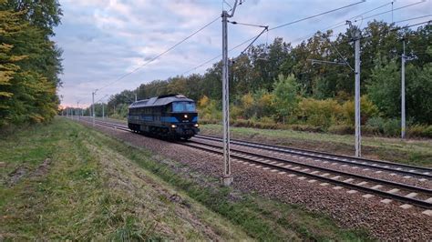 BR233 547 9 przejeżdża luzem obok lubelskiego Starego Gaju 04 10 2022