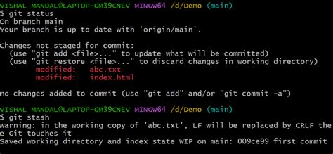 How To Discard Changes In Git Geeksforgeeks