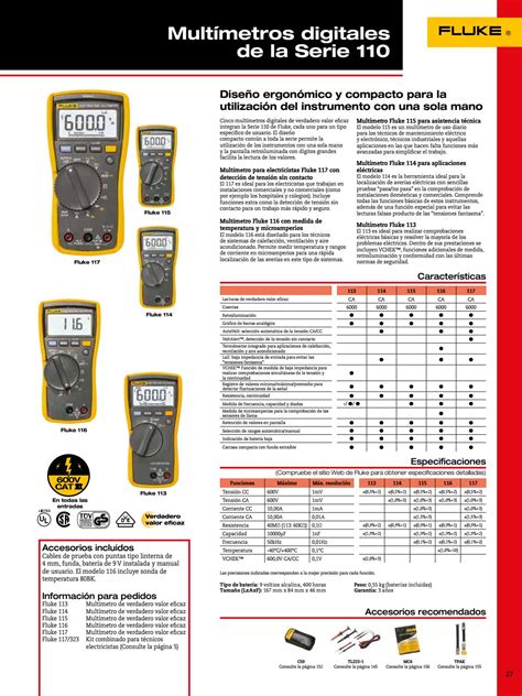 Catalogo herramientas de medición Fluke español by FISA Ferreteria