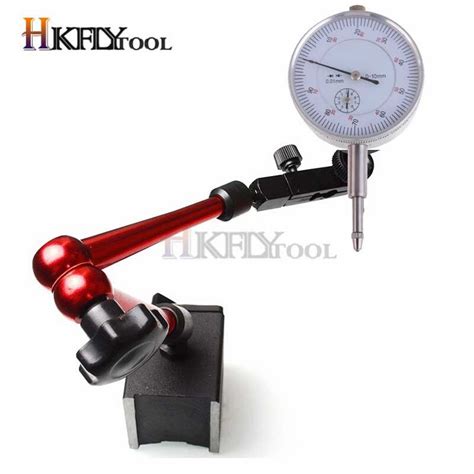 10mm Dial Indicator Magnetic Stands Dial Indicator Universal Magnetic