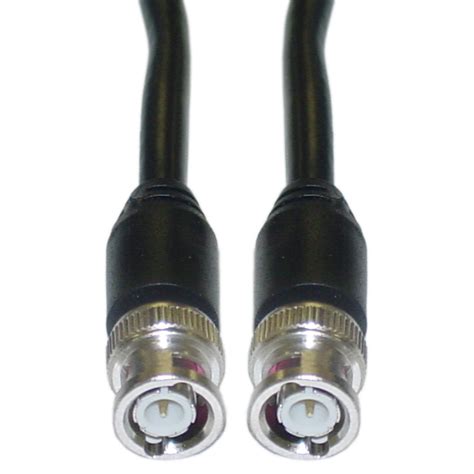 3ft Black BNC RG59 U Coaxial Cable BNC Male