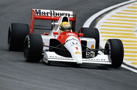 1991 McLaren MP4 6 Honda Ayrton Senna 1991 Formuła 1 Pinterest