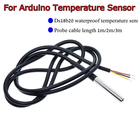 Ds B Temperature Sensor Module Kit With Waterproof Meter