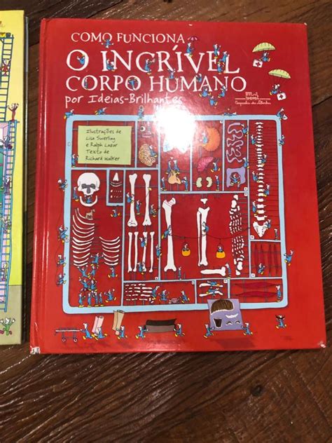 Livro Como Funciona O Incrível Corpo Humano Item Infantil Cia Das