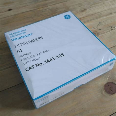 Whatman Filter Paper Grade 41 125mm At Rs 2800 Pack Whatman