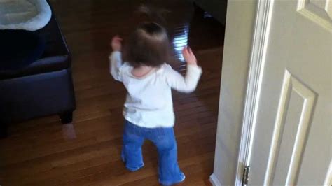 Adrianna Strolling Through The House Youtube