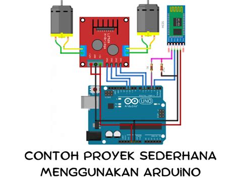 contoh proyek sederhana menggunakan arduino algorista