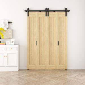 Ensemble Pour Porte De Grange Pliante RUSTIQUE Avec Rail
