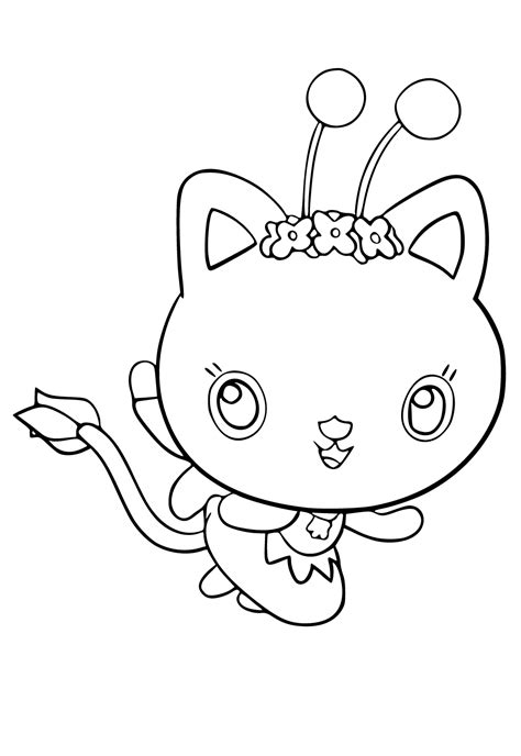 Free Printable Gabby S Dollhouse Beautiful Coloring Page Sheet And