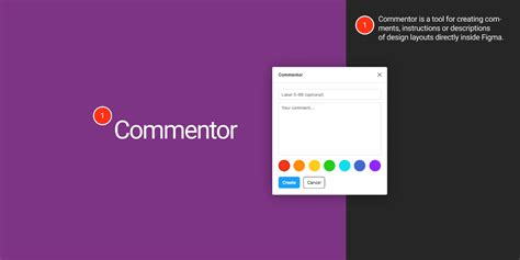 Free Commentor Figma Plugin Figma Elements